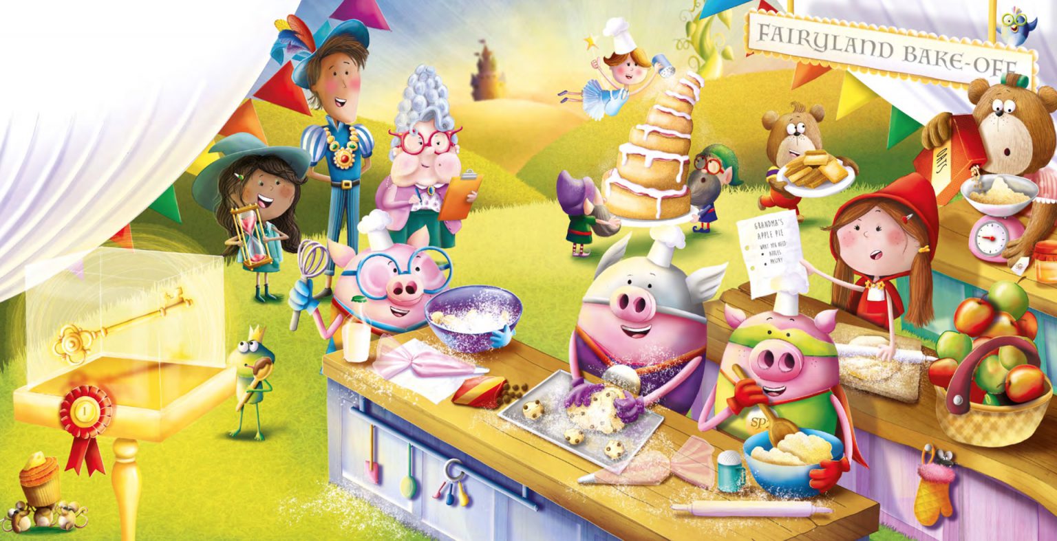 The Three Little Superpigs and The Gingerbread Man - Fourth Wall