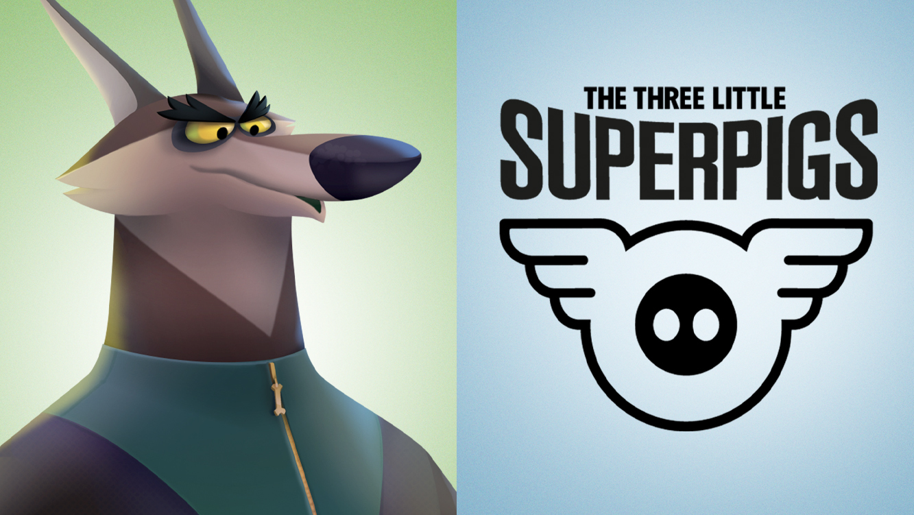 The Three Little Superpigs - Fourth Wall