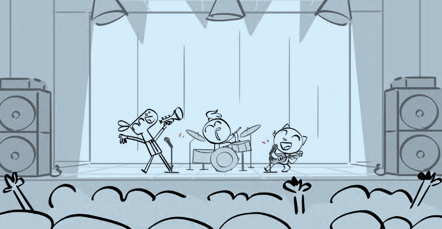 Day Job – Storyboards - Fourth Wall