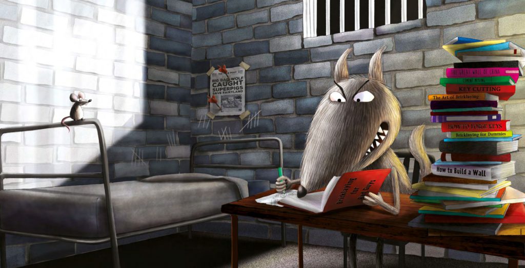 The Three Little Superpigs - Fourth Wall